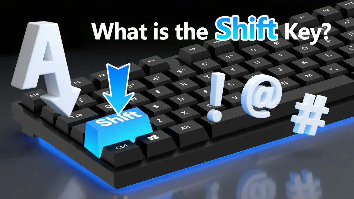 Was ist die Umschalttaste auf einer Tastatur? Verwendung, Tastenkombin ...