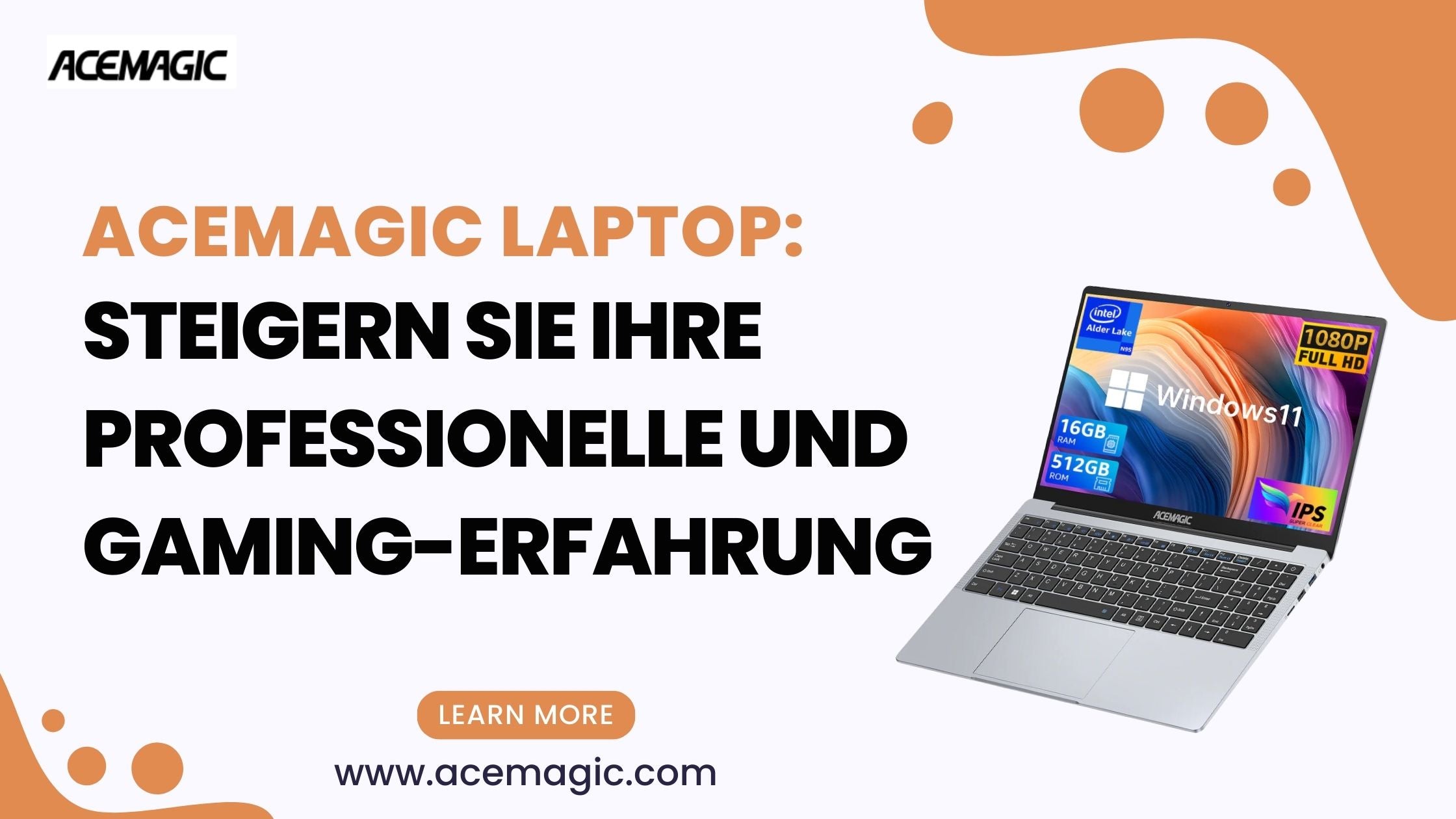 ACE MAGIC Laptop Lineup: Powerful Models for Professionals & Gamers ...