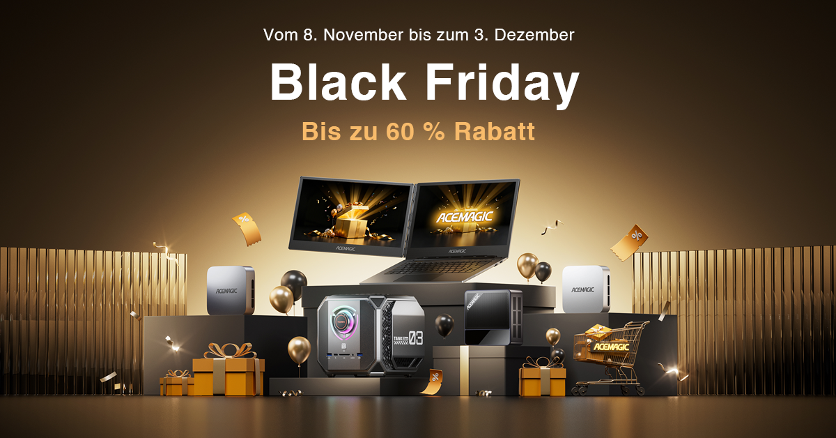 Nachrichten – tagged "Black Friday 2025" – ACEMAGIC EU