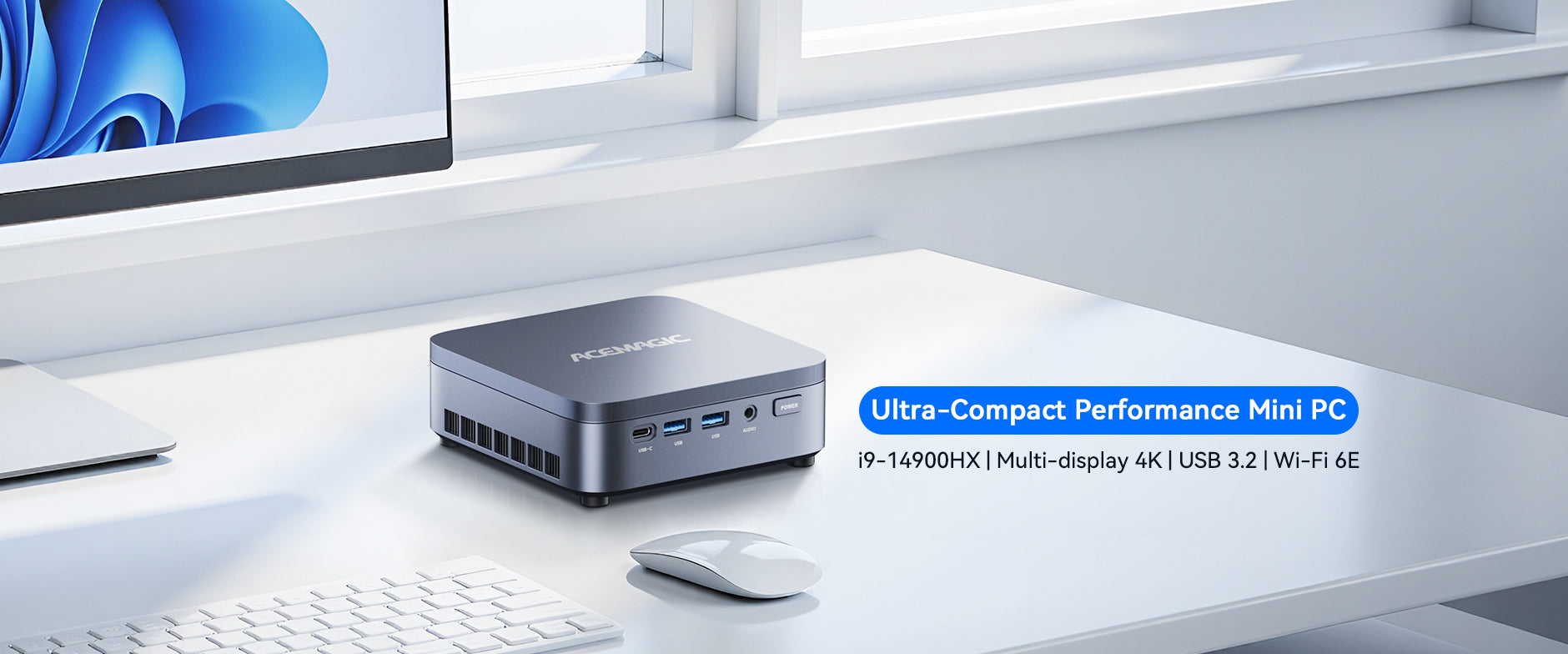 ACEMAGIC Matrix Mini M5 i9-14900HX/Intel I7-14650HX/I5-14500HX Mini PC ...